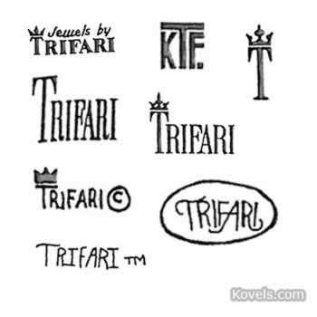 Trifari Jewelry | Dictionary of Marks | Premium Articles